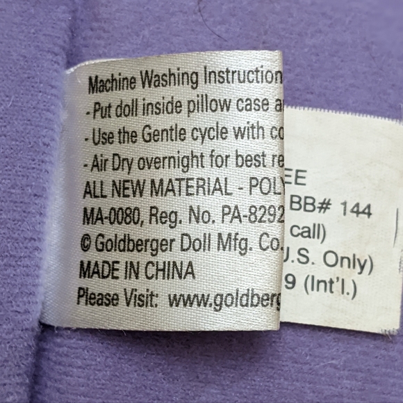 Goldberger | Toys | Vintage 9s Zipity Do Dolly Play Learn Doll By ...